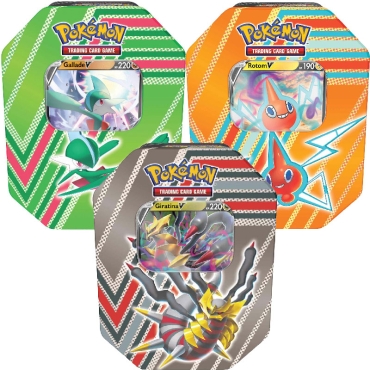 Pokemon TCG Hidden Potential Fall Tin - Gallade V,Giratina V & Rotom V